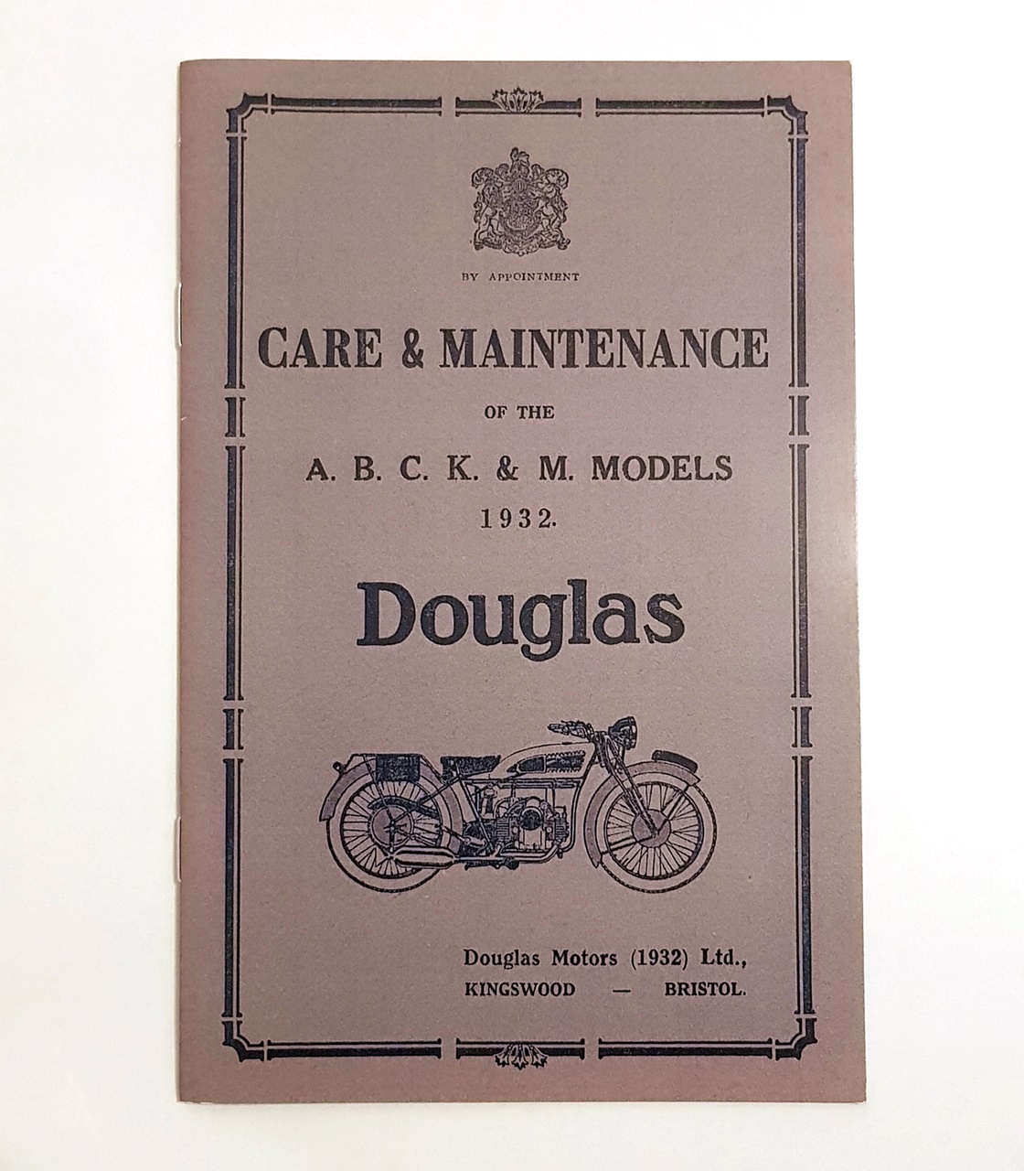 Shop – The London Douglas Motor Cycle Club